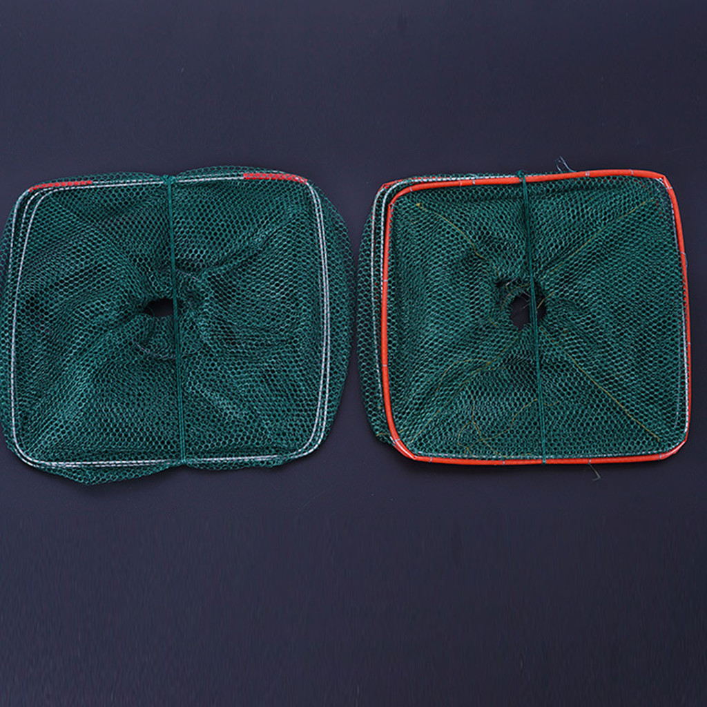 Crab Trap Crawfish Trap Double Hole Rntry Fishing Nets with Ruggedized ...