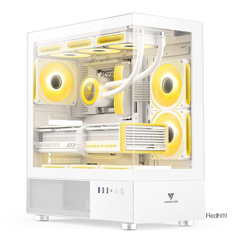 Transparent Computer Case PC Tower For 360 Water Cooler ATX/M-ATX/ITX ...