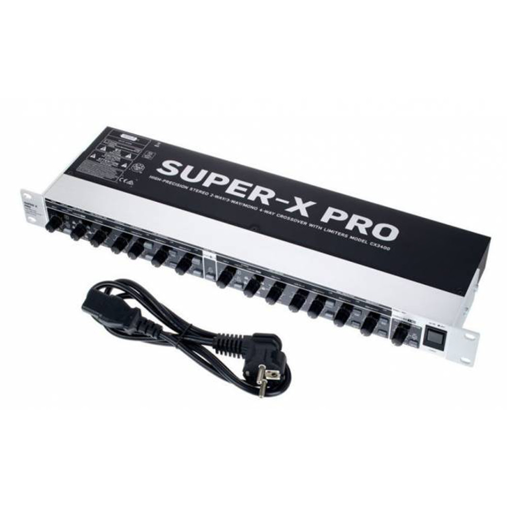 CX3400 Professional Subwoofer Crossover High Precision cross over ...