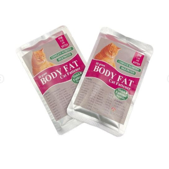 Body Fat Cat Fattener 50gr Cat Fattening Vitamin - Appetite Enhancer ...