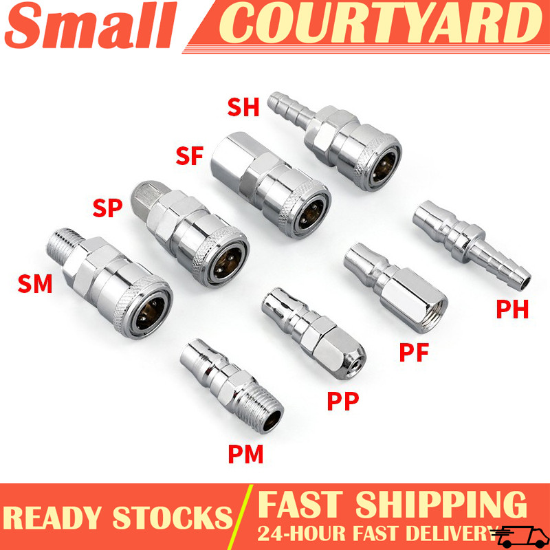 Air Hose Compressor Connector Coupler Socket Quick Coupling High ...