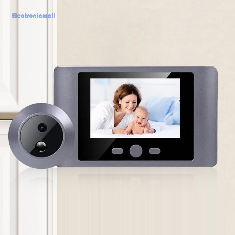 Mini Peephole Smart Wireless Door Viewer Camera PIR Motion Detection ...