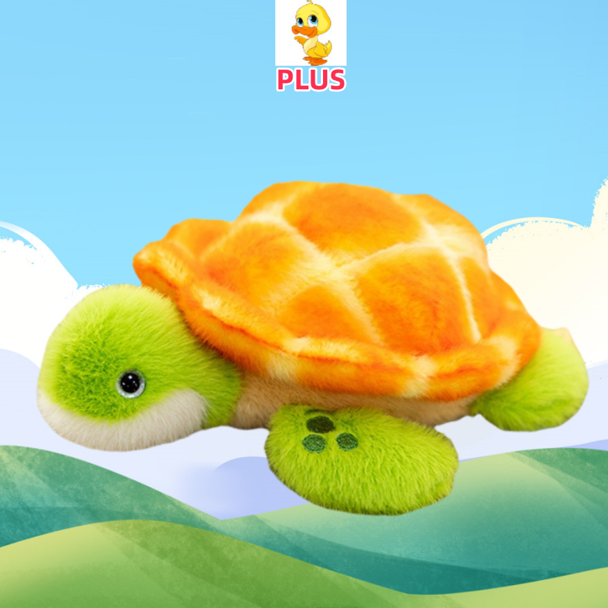 PLUS High Quality Bread Turtle Plush Doll Cute and Fun Turtle Plushy ...
