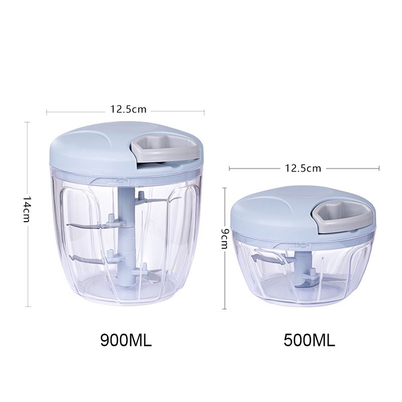 Hand Chopper Manual Rope Food Processor With Pounding Garlic Cutting ...