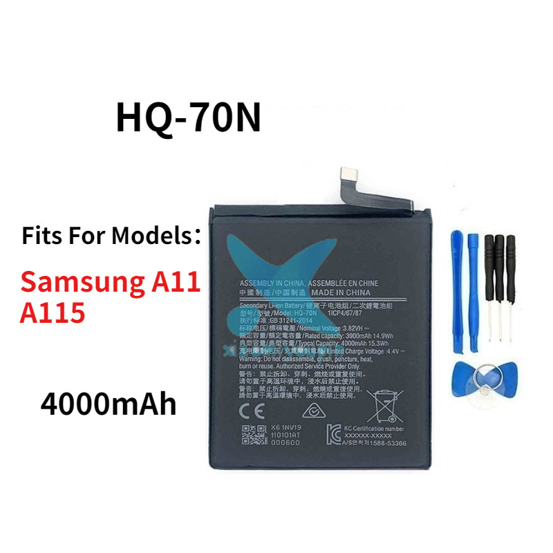 Samsung HQ-70N Battery for Samsung Galaxy A11 A115 Battery | Shopee ...