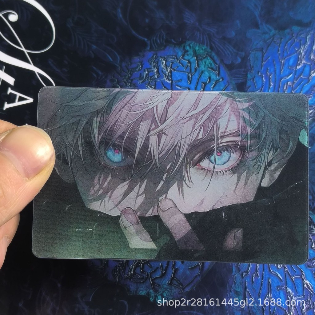 Jujutsu Kaisen Gojo Satoru Grating Card 6 becomes a small card with ...
