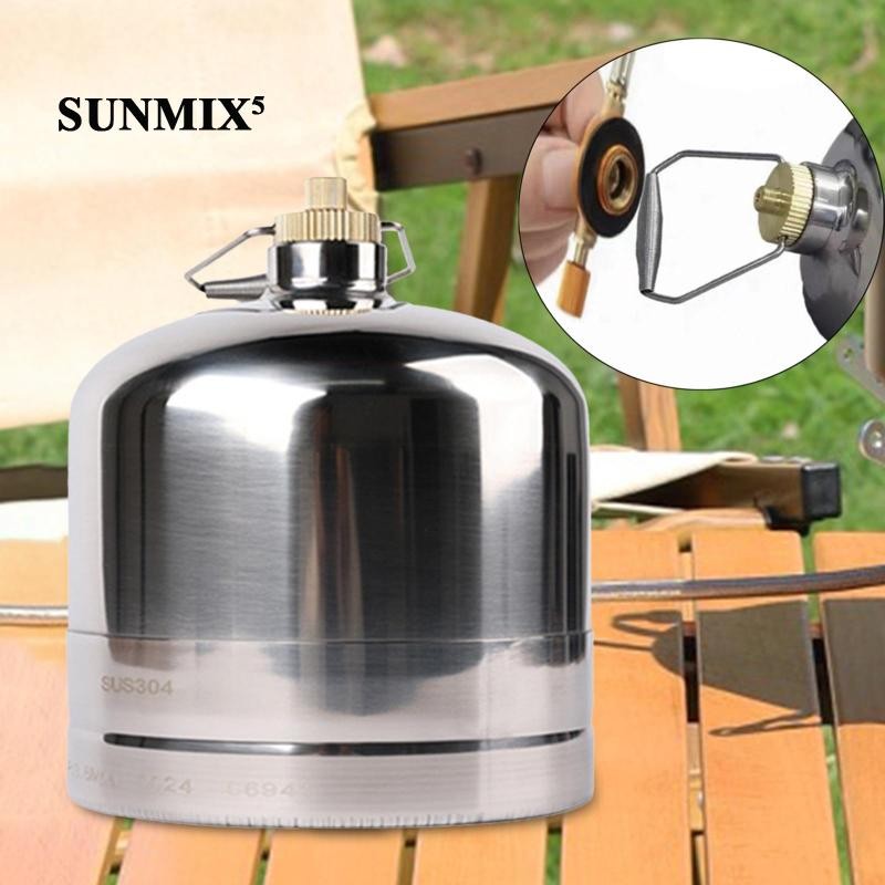 [ Gas Tank Cylinder Empty Refillable Lightweight Gas Canister for ...