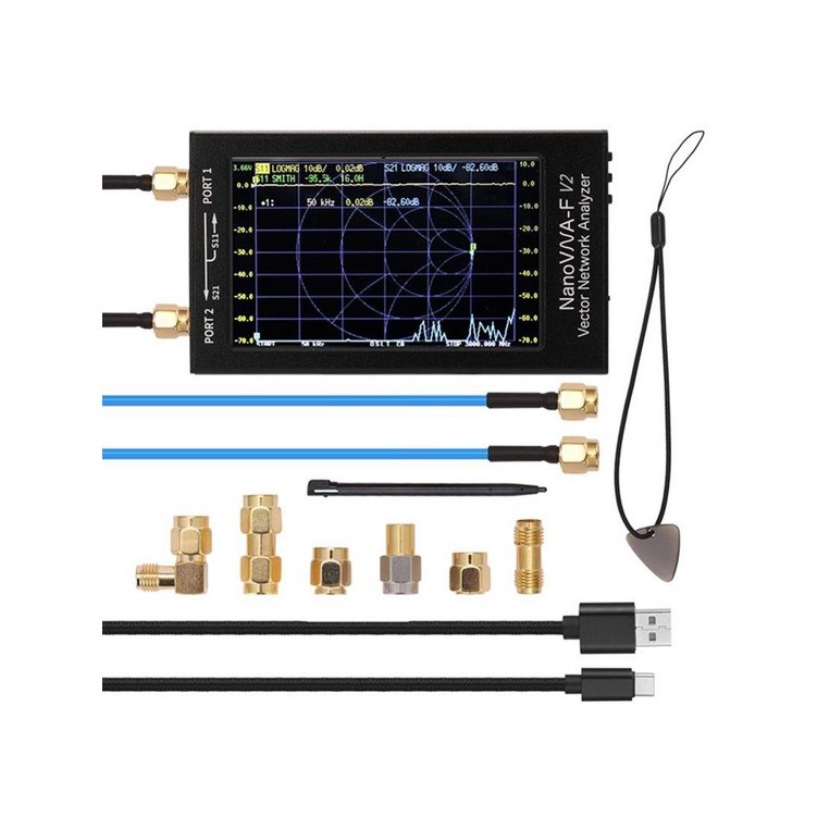 new For S-A-A-2 NanoVNA-F V2 Vector Network Analyzer Digital Nano VNA ...