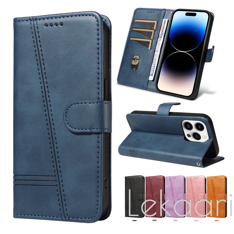 Leather Wallet Case for Samsung Galaxy A17 A07 A36 a06 a16 A26 A56 A55 A35 A25 A15 A05 A05s A54 ...