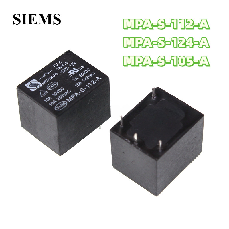 Original Relay MPA-S-112-A MPA-S-124-A MPA-S-105-A 12V/24V/5V 4Pin For ...