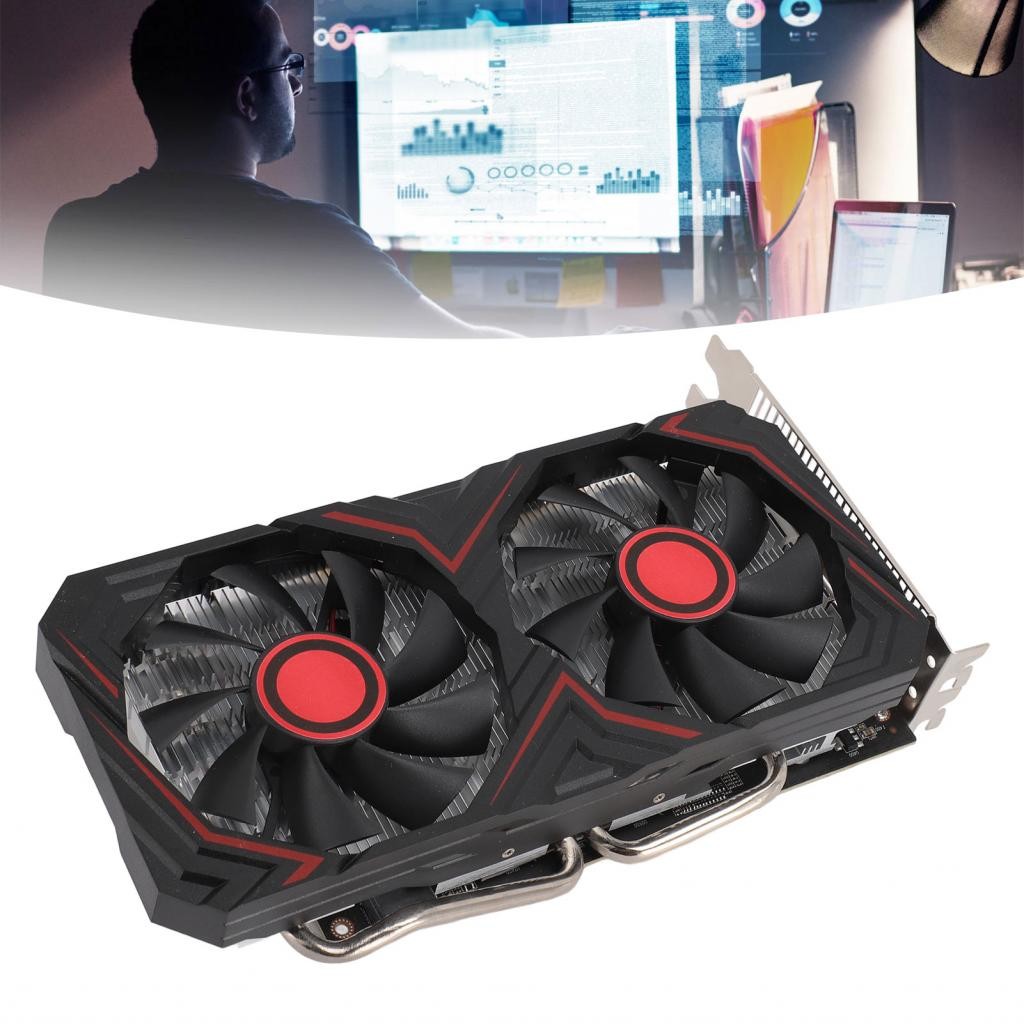 Tominihouse Gaming PC Graphics Card Dual Fan RX580 8GB GDDR5 256BIT ...