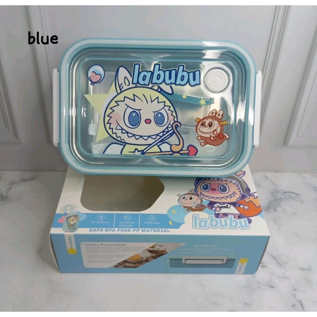 Labubu Lunchbox 2 compartments | Shopee Philippines