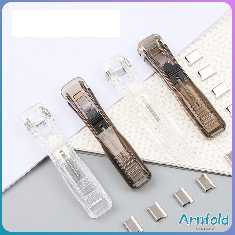 AF Push Clip Binding Folder Needle Less Stapler Answer Sheet Paper ...