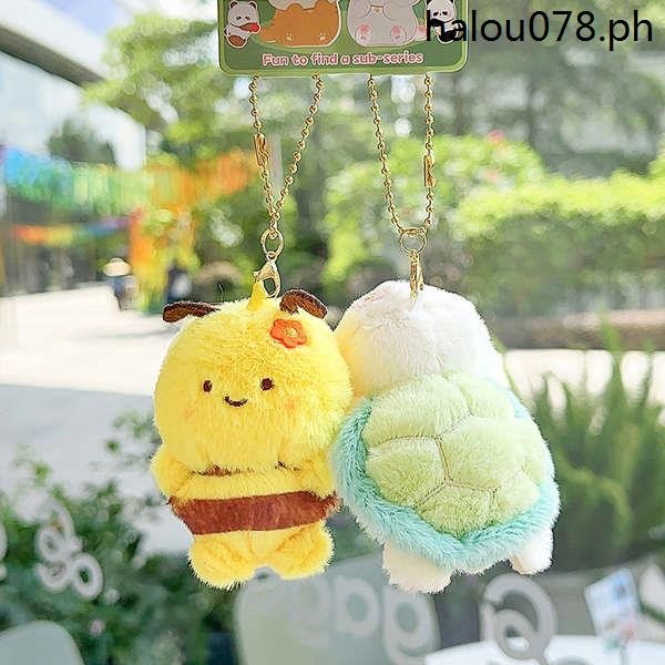 Original Turtle Bee Panda Magnetic Sticker Plush Doll Couple ...