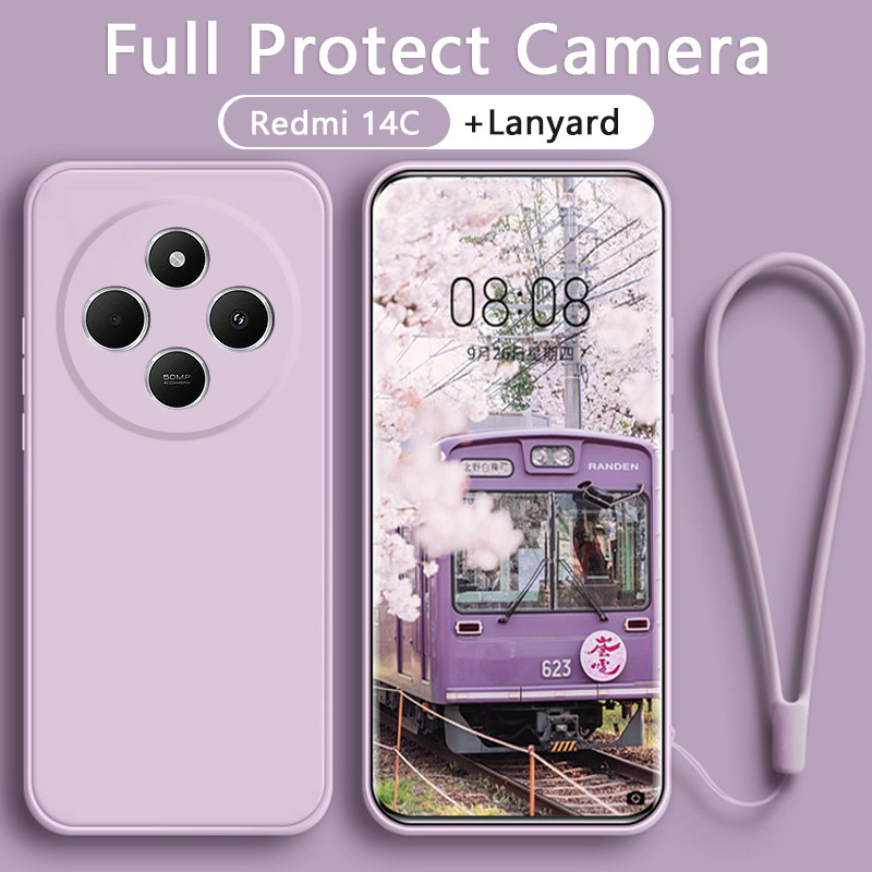 Redmi 14C Case Redmi 13C 13 12C 12 Casing Soft Liquid Silicone Full ...