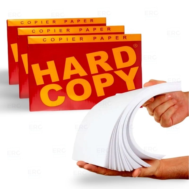 Hard Copy Bond Paper Short A4 Long 70gsm Bright White Jam-Free Copier ...