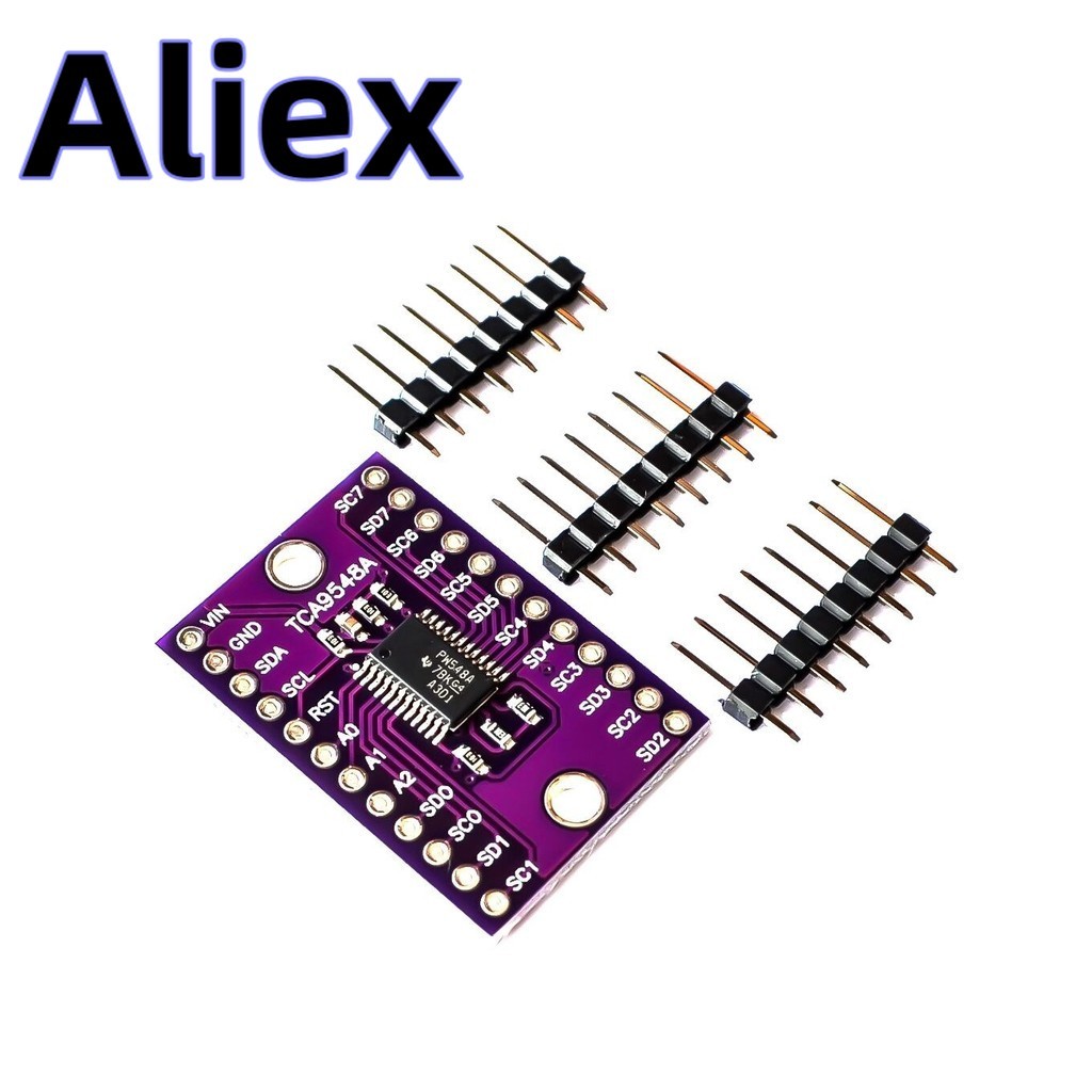 TCA9548 TCA9548A 1-to-8 I2C 8 -way multi-channel expansion board IIC ...