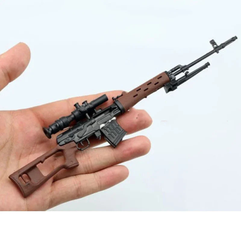 [PH Zoey shop]1/6 Scale SVD Toy 1:6 SVD Sniper Rifle 4D Plastic Gun ...
