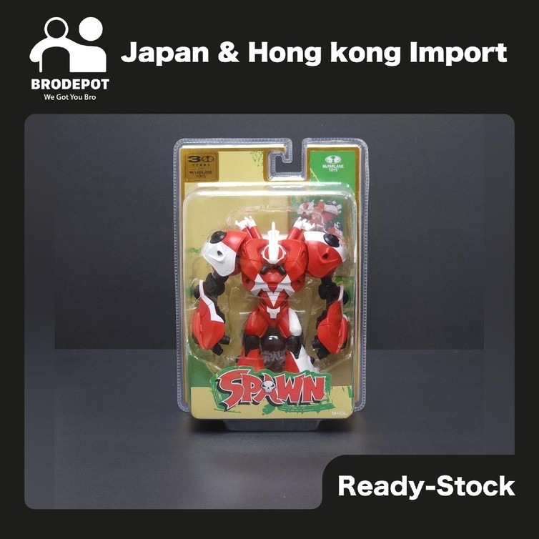 [Ready stock] McFarlane SPAWN 7IN TOY WV8 ROBOT WARS SPAWN ( 30TH ANNIVERSARY) | Shopee Philippines
