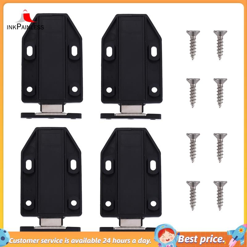 【inkpainless】Push Latch Heavy Duty 4 Pack Push to Open Cabinet Hardware ...