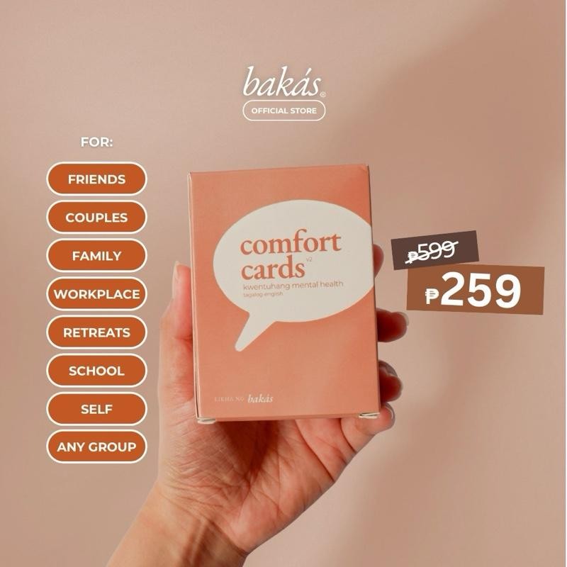 Comfort Cards V2: Kwentuhang Mental Health Self-Help Deep Conversations ...
