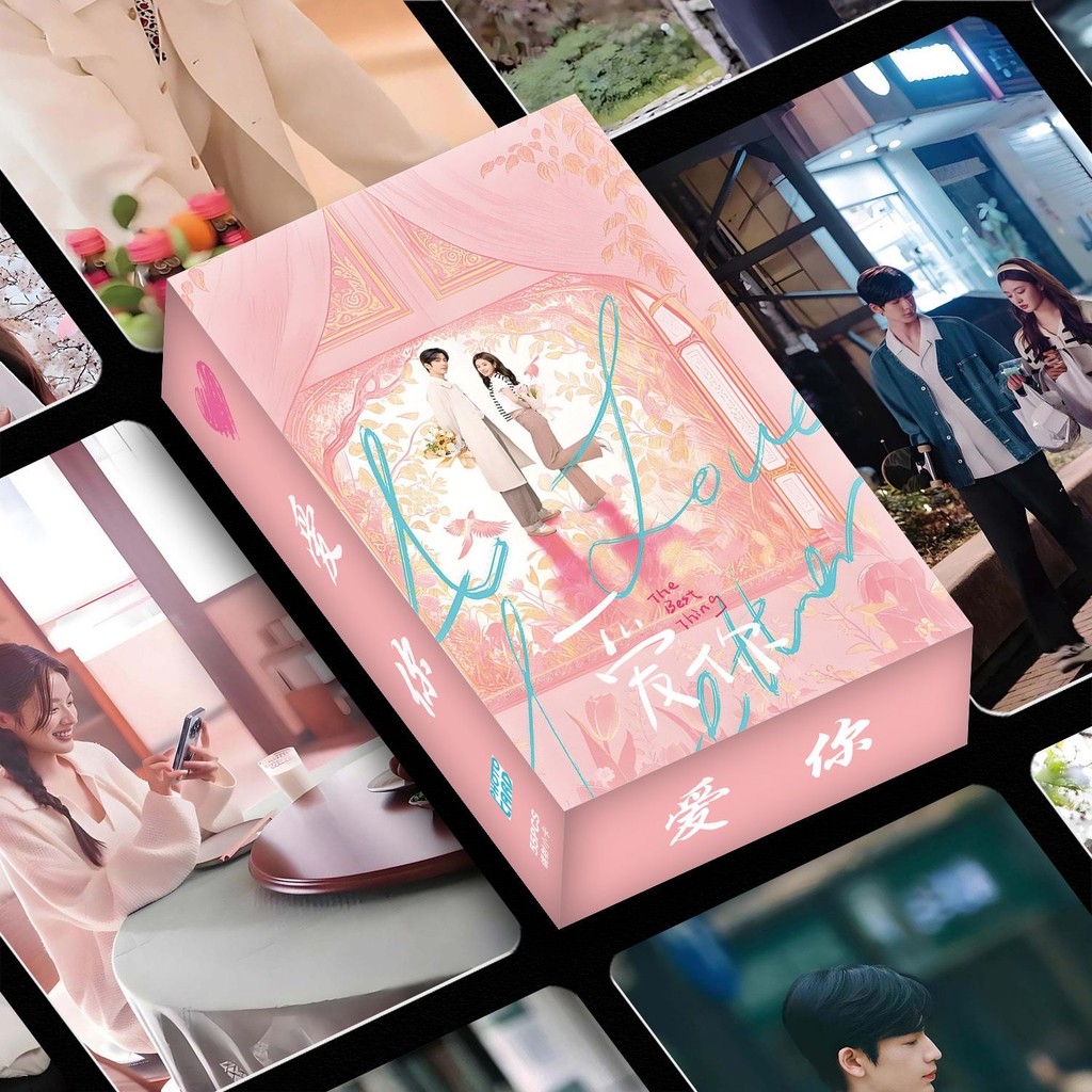 50-55pcs Chinese Drama The Best Thing Zhang Linghe Hologram Lomo cards Actor Zhou Yiran Soul ...