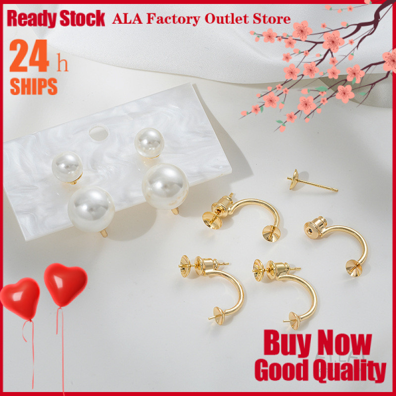 ️Accessories Jewelry DIY ️14K Gold-Plated Color Retention C Shaped Bead ...