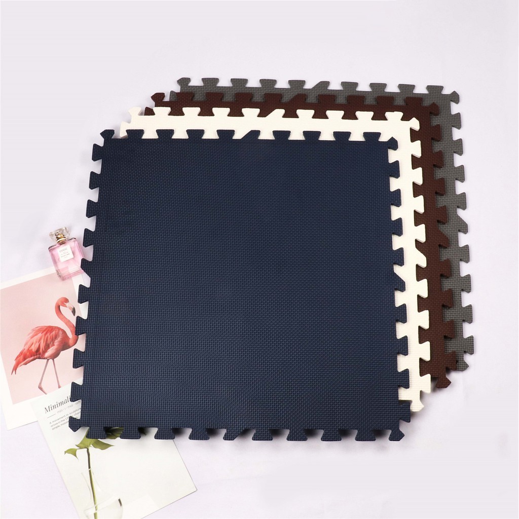 EVA Puzzle mat (10pieces) plain 30x30cm /4in1 Big Size 60cm x 60cm ...
