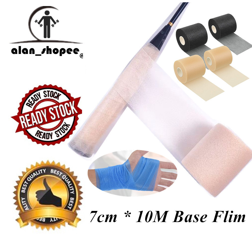 7cm*10M Badminton Grip Cushion Wrap - PE Tennis Badminton Racket Grip ...