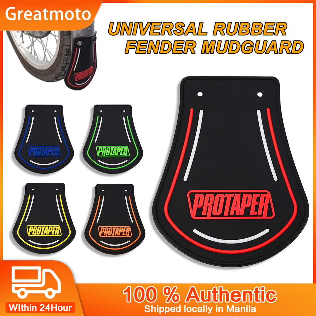 Motorcycle Front Fender Mud Guard Rubber Universal 1PCS Rear Mudgurad ...