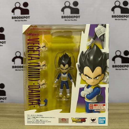 [Ready Stock] Bandai Tamashii Nations S.H.Figuarts Dragonball VEGETA (MINI) DAIMA | Shopee ...