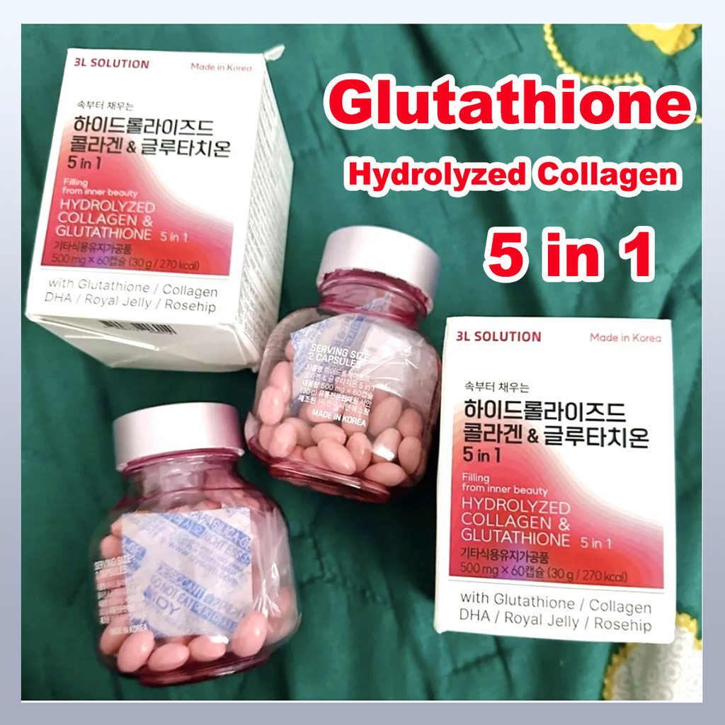 FDA Glutathione collagen glow Hydrolyzed Collagen Whitening Capsule ...