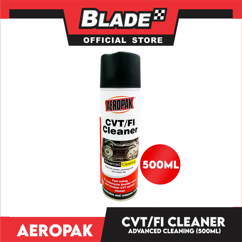 Aeropak CVT/FI Cleaner 500ml for Motorcycle and Scooter | Shopee ...