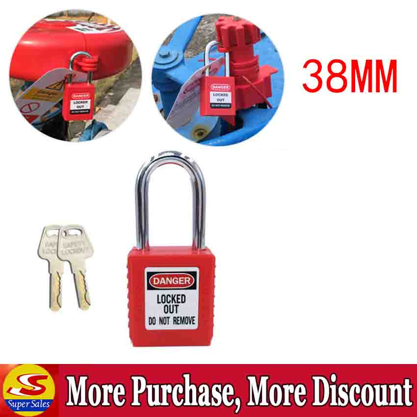 Padlock 38mm Lockout Lock Insulation Safety Engineering LOTO Padlock ...