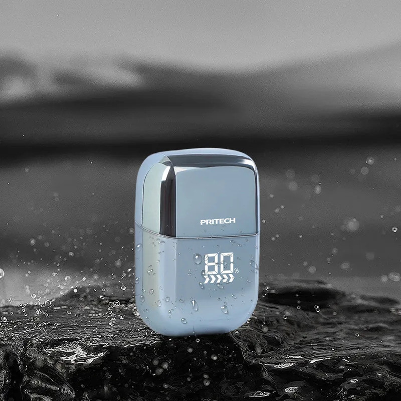 MOTAWISH Portable Mini Electric Shaver Smart Digital Display TYPE-C ...