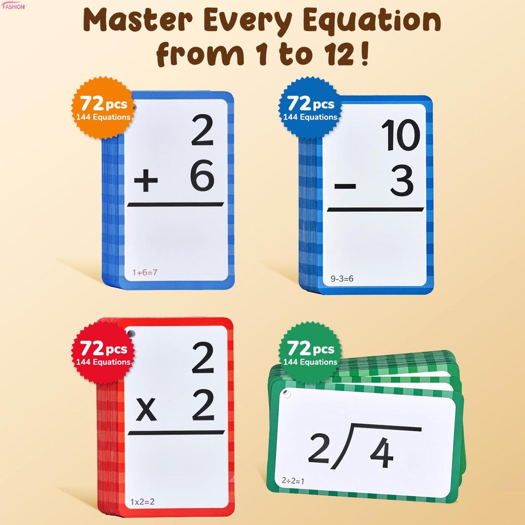 Math Games Flash Cards for Kids Multiplication & Division Games ...