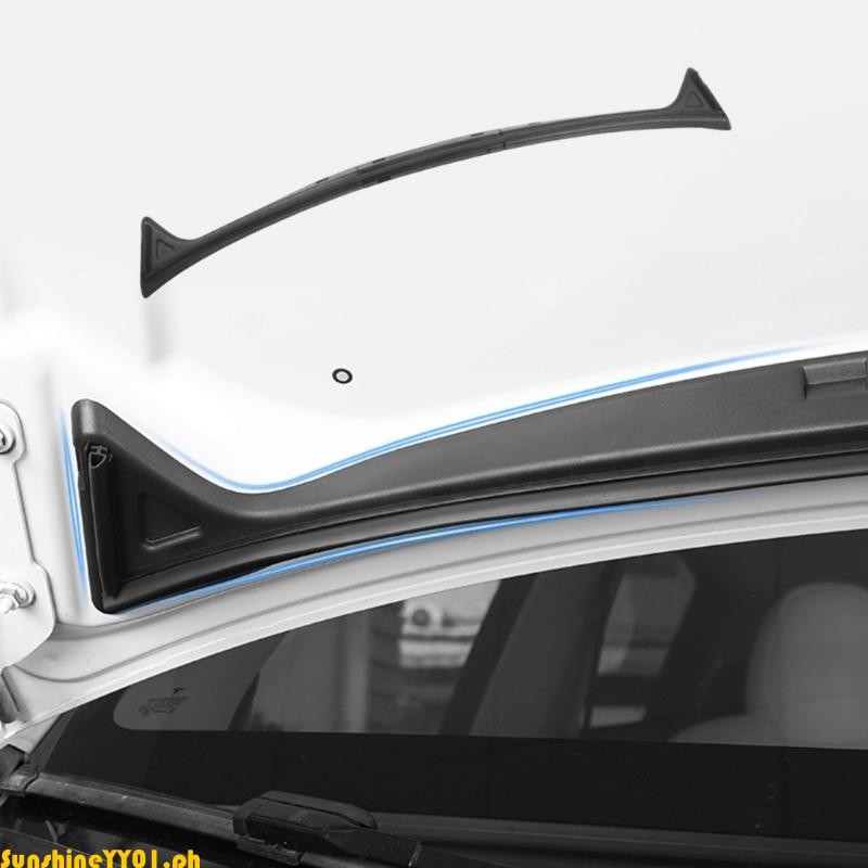 SUN 1 set Front Hood Weather Strip Rubber Seals Protectors Guard Strip ...