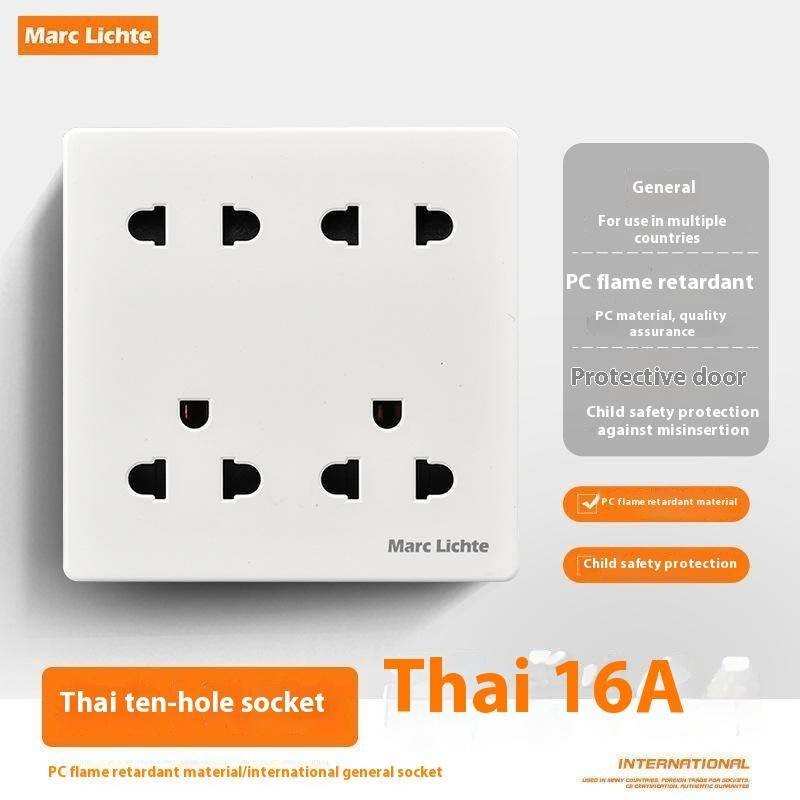 16a American Socket Panel American Standard 86 Type Concealed Japanese ...