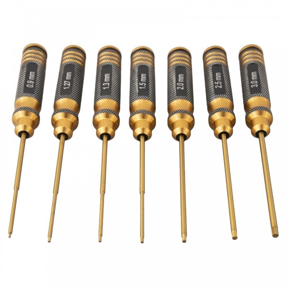 Efficient For RC Tools Set 7pcs Hex Screwdrivers for Models Range 0 9mm ...
