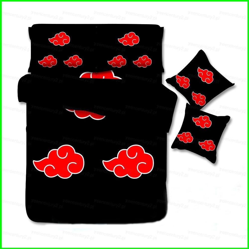 YG Anime NARUTO Bedsheet Set Single/Double Quilt Home Bedroom ...