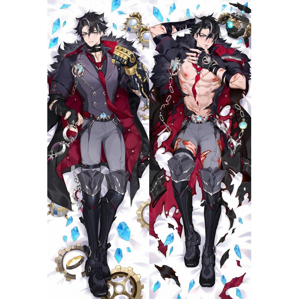 Anime Game Impact Wriothesley Cosplay Dakimakura Pillow Case Hugging ...