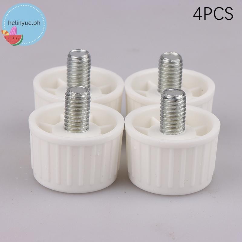 helinyue 4pcs Universal Footing with Height Adjustable Screw Fridge ...