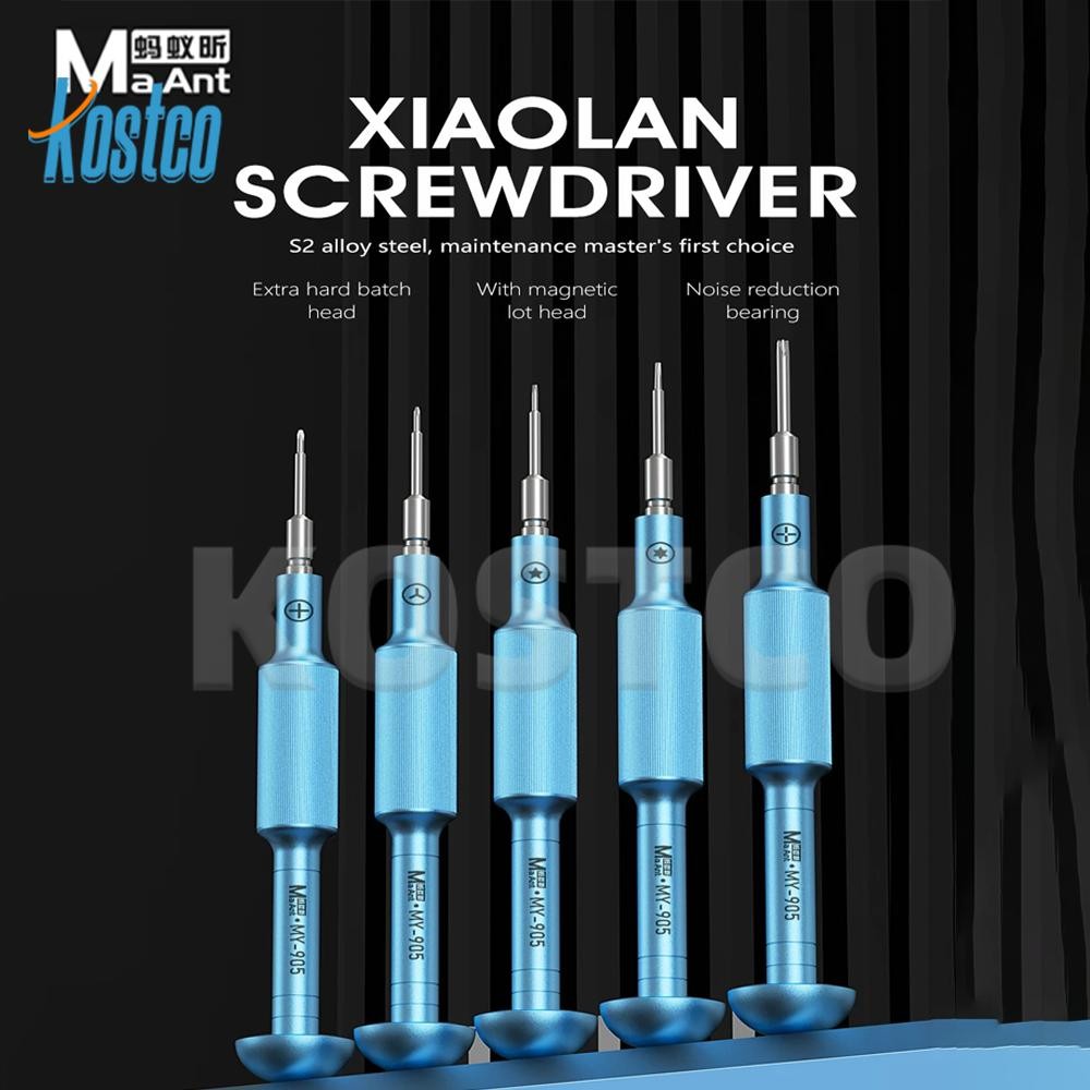 MaAnt MY-905 Precision Screwdriver Set S2 with Magnetic Bit for IPhone ...