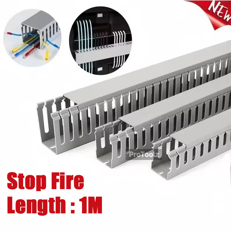 Open Slot Wiring Cable Raceway Kit Management System Duct Concealer ...