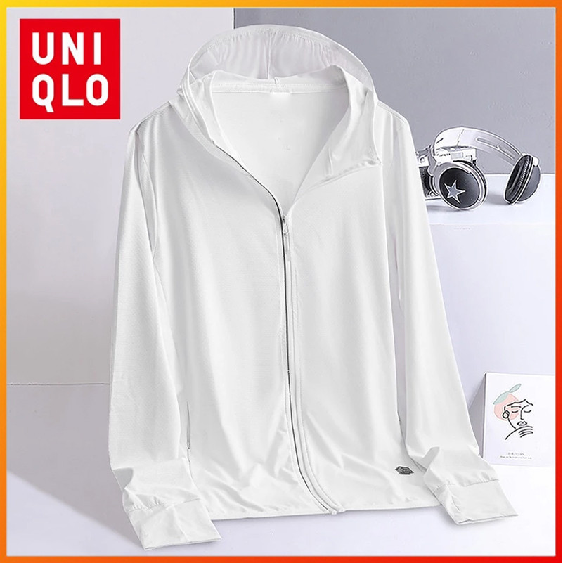 UNIQLO AIRism UV-Blocking Shirt, Sun Protection Shirt, Shirt with SPF ...
