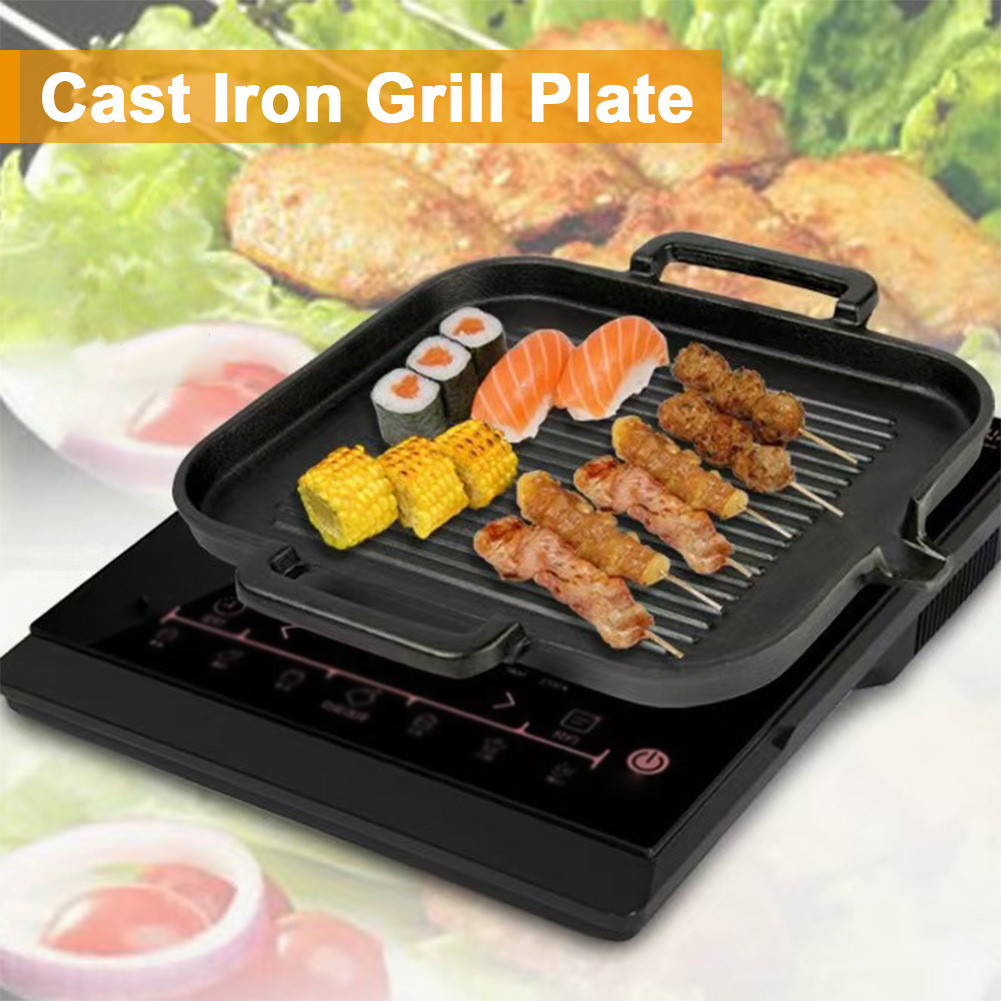 Korean induction cooker barbecue plate medical stone smokeless non ...