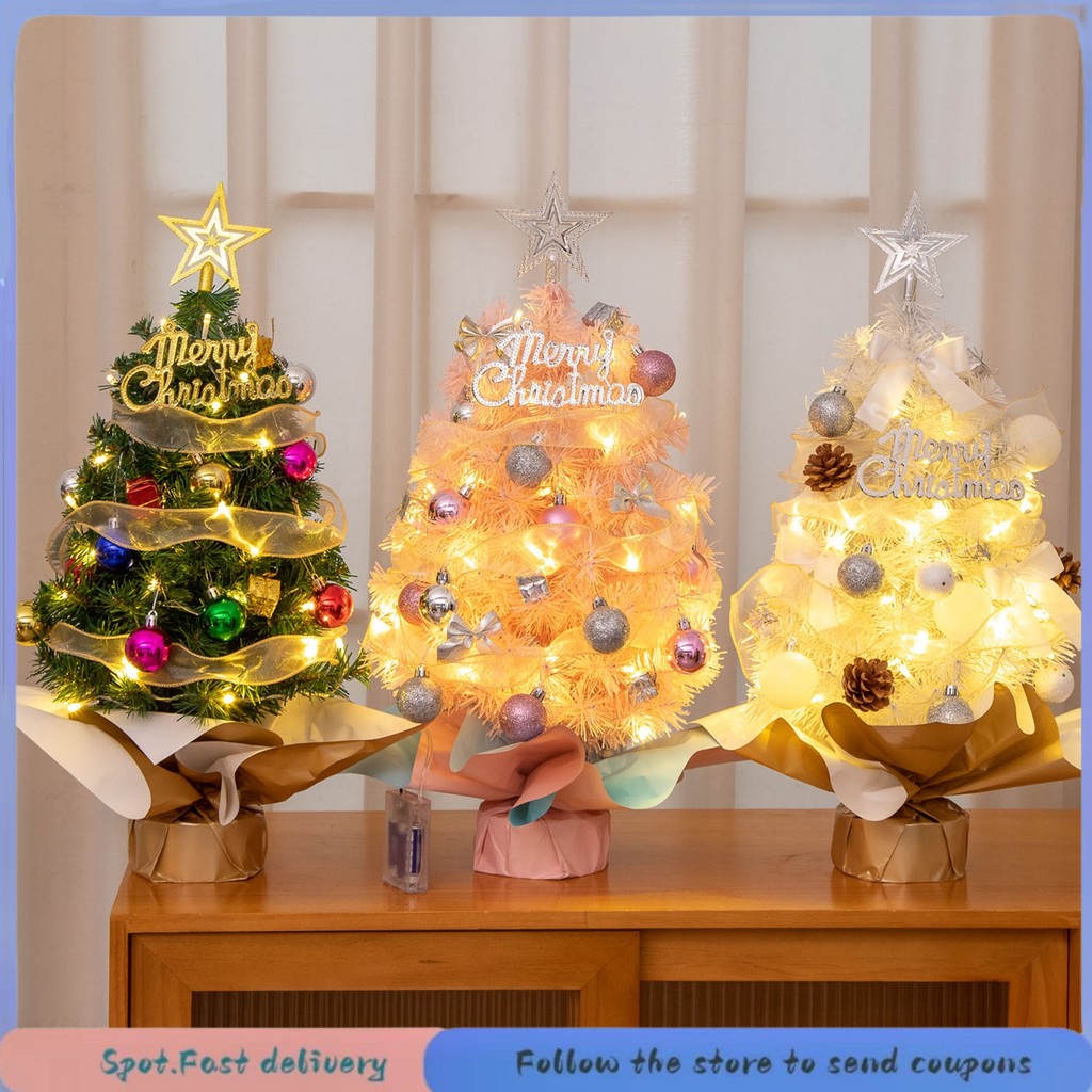 22inch Mini Tabletop Christmas Tree Artificial Christmas Pine Trees ...