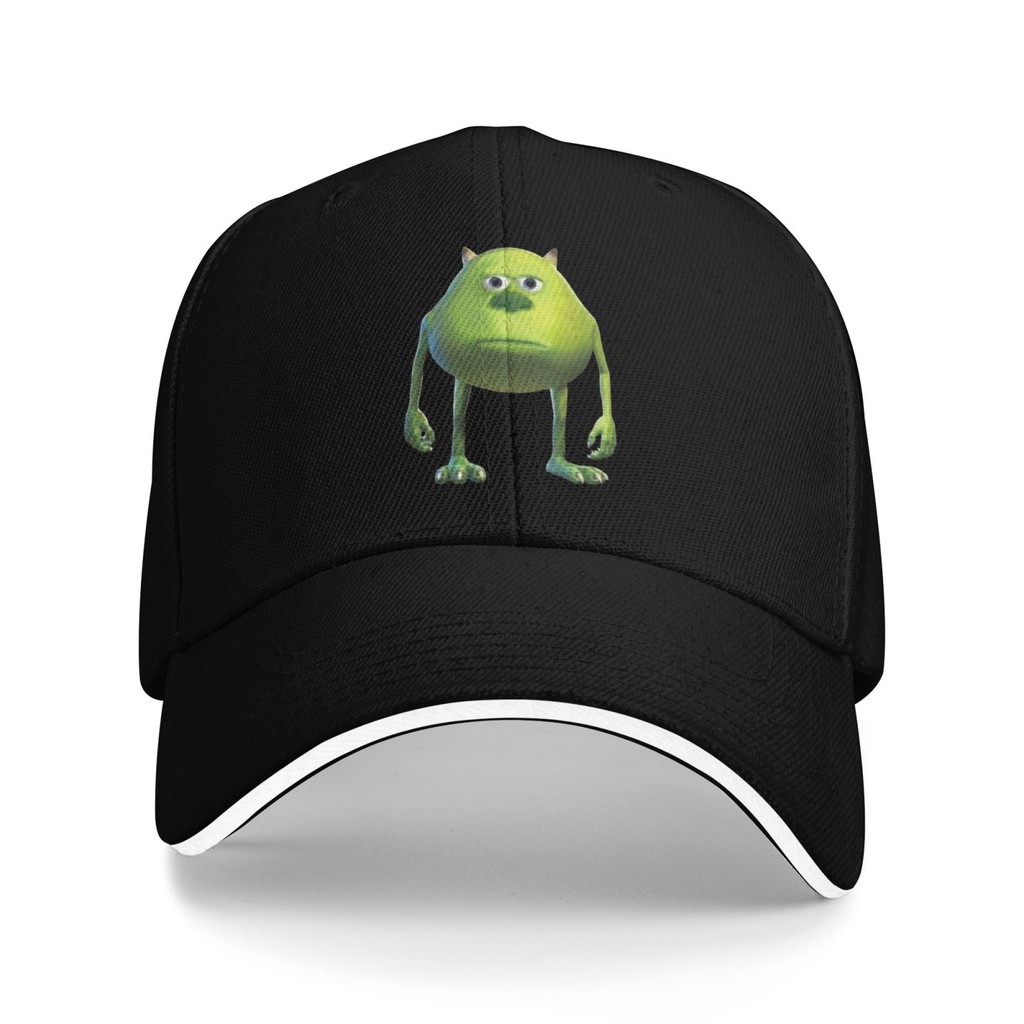 Mike Wazowski Sulivan Face Meme Wholesale Hip Hop Designer Baseball cap ...