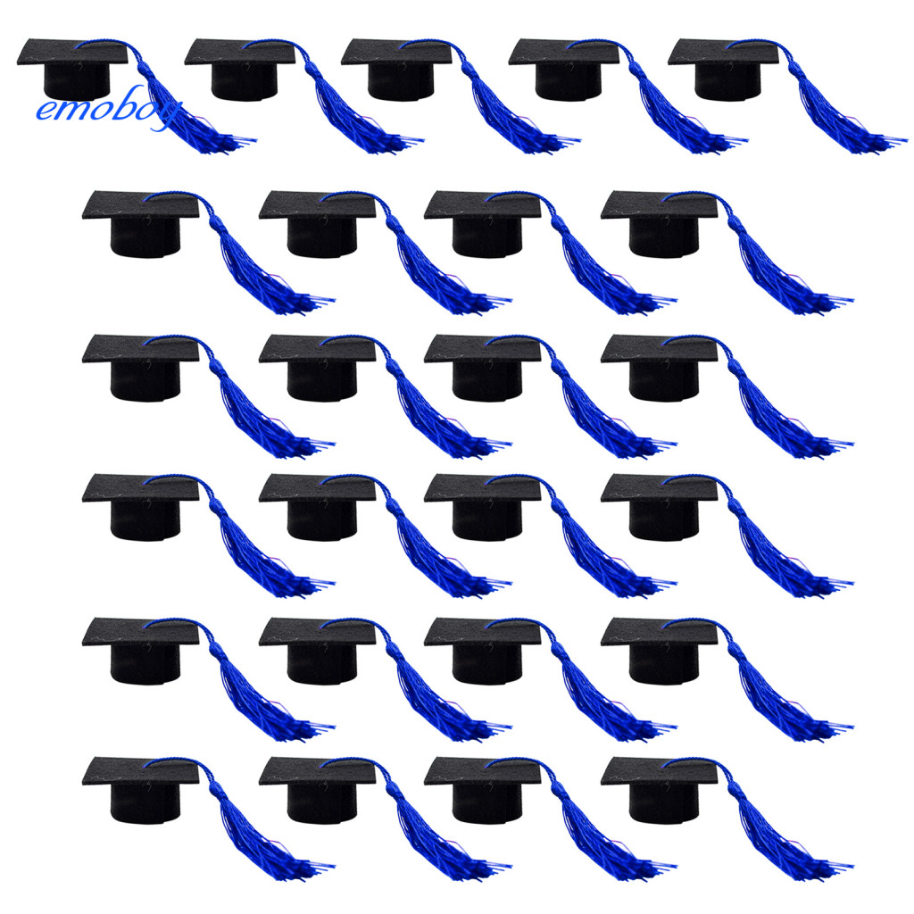 Graduation Party Decorations Mini Doctor Hat 25pcs Mini Graduation Caps ...