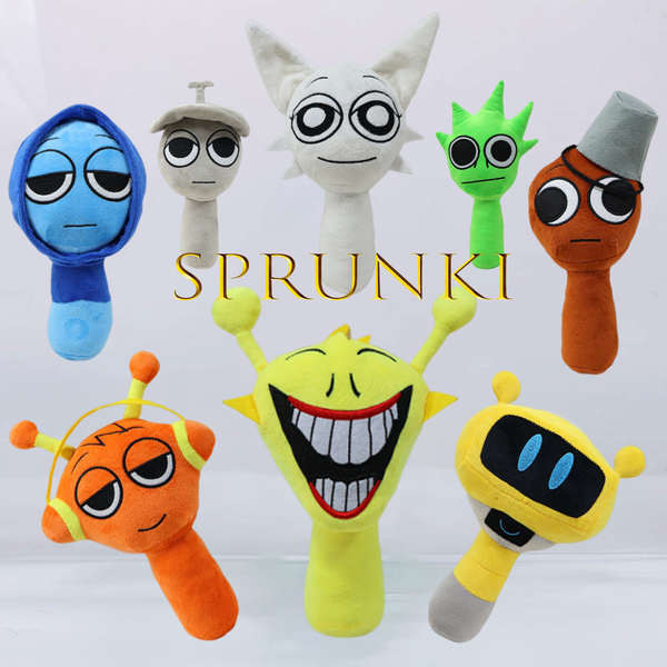 sprunki toy sprunki plush Cross-border hit Sprunki Plush rhythm box ...